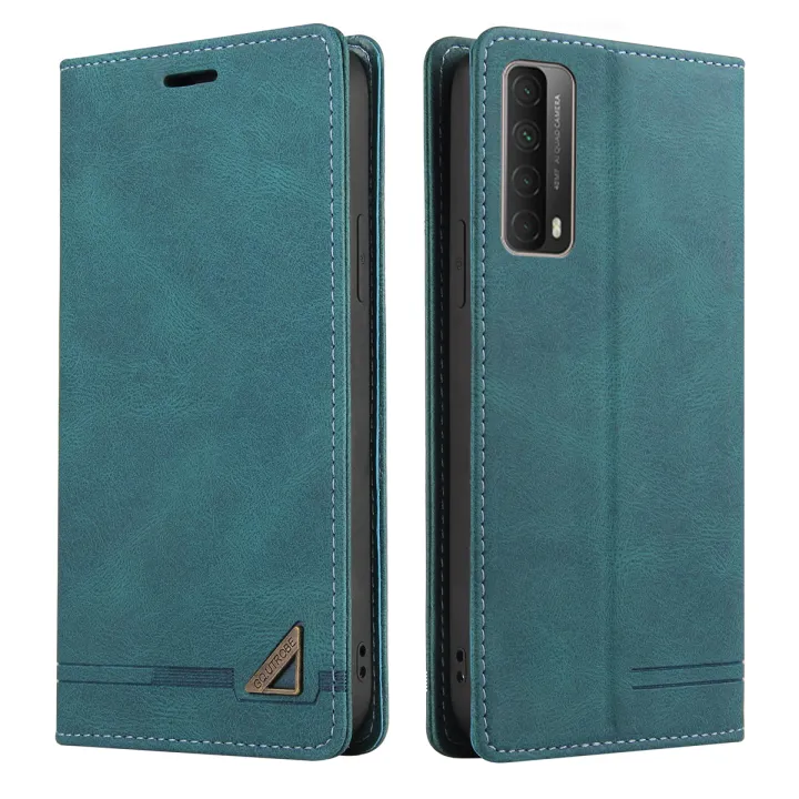 lthmy for Huawei P Smart 2021 Huawei Y7a case Retro Wallet Foldable ...