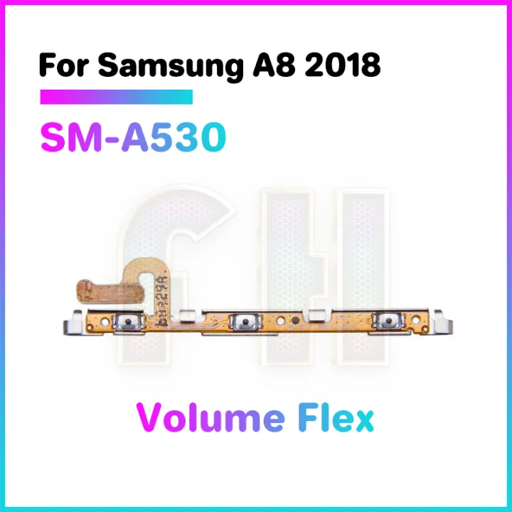 Power Volume button flex For Samsung Galaxy A6 A8 A7 PLUS 2018 Switch ...