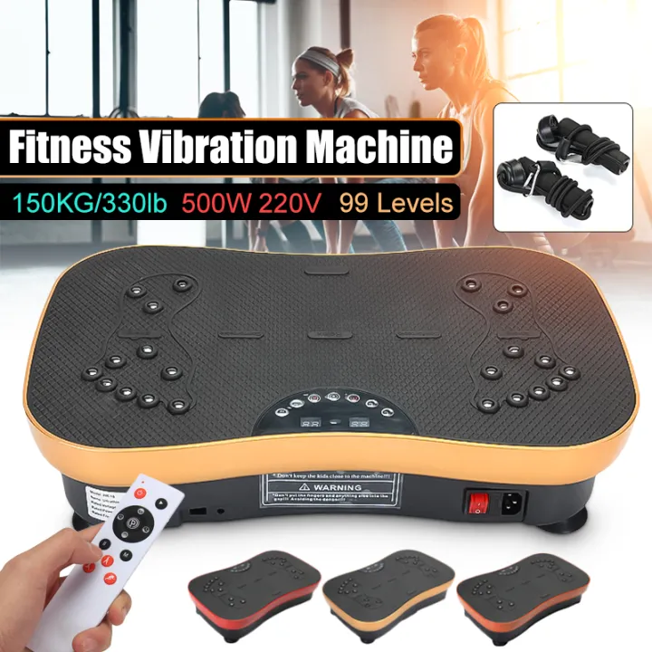 220V Electric Massagers Vibration Machine Exercise Platform Massager ...