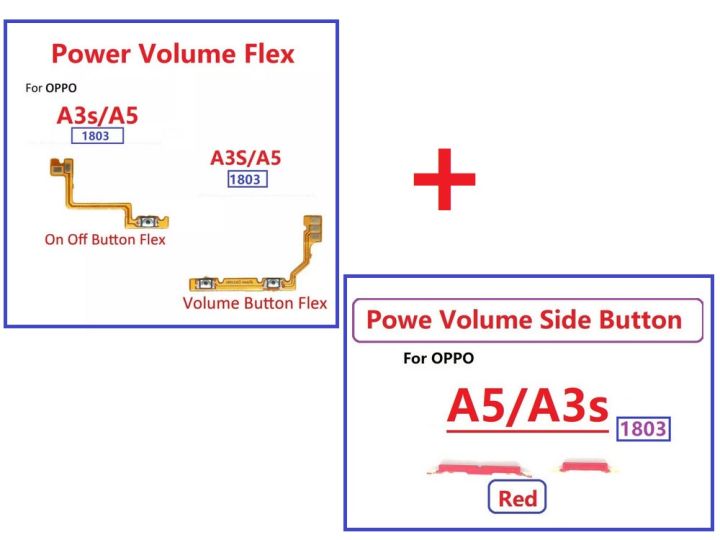 【WEJA】Power ON OFF Mute Switch Control Key Volume Button Flex Cable For ...
