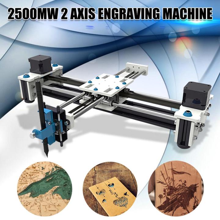 EleksMaker 2500mW Mini Laser Engraving Drawing Machine Tools DIY CNC ...