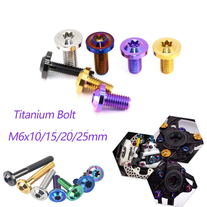 M6 TC4 Titanium Alloy Torx Hexalobular Socket Pan Head Electric Scoote ...