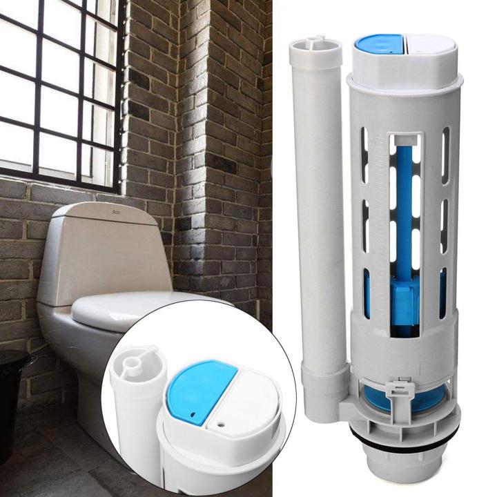 Dual Flush Toilet Tools DIY Valve Cistern Water Inlet Tank Button ...