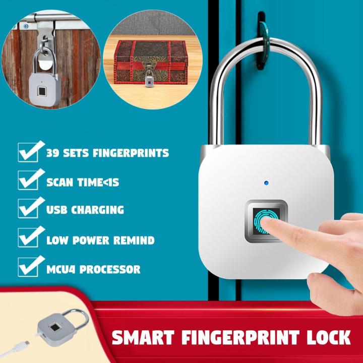 Keyless Portable HOT SELL New Smart Fingerprint Lock Universal Serial ...