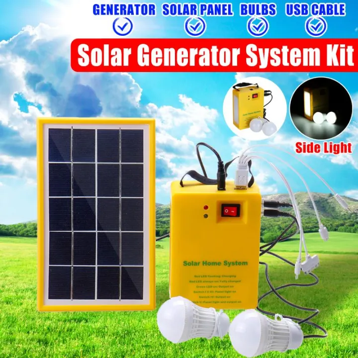 Solar Panel Generator Kit Solar Home System Kit Solar Generator ...