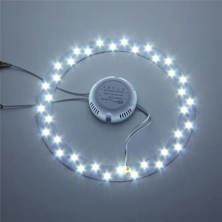 18W 5730 LED Panel Circle Annular Ceiling Light Fixture Board Lamp ...