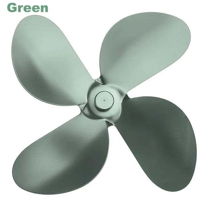 9 Colors 4 Blades Durable Fan Blade Fireplaces Fan Blade Accessories ...