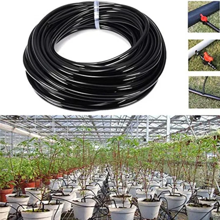 Garden drip irrigation PVC capillary 15 meter - Black | Daraz.com.np