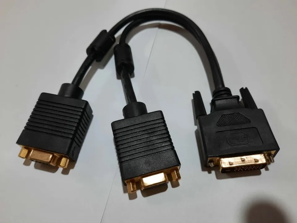 Dvi Cable Splitter Dual Monitor