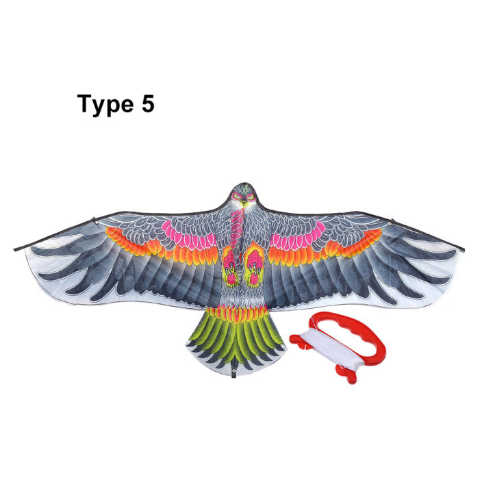 1.1m Rear Brace Kite Eagle Kite Child Kite 30m Kite String With Plastic ...