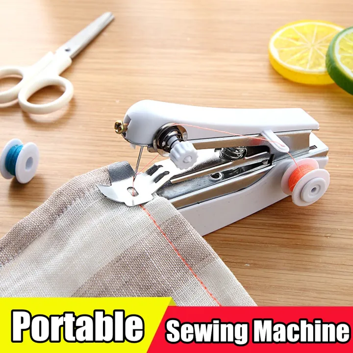 Portable Manual Sewing New Machine Home Pocket Mini Tailor Stitch ...