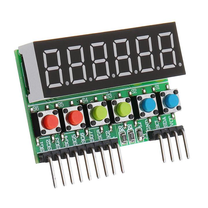 TM1637 six digit display module, key scanning module, IIC interface ...