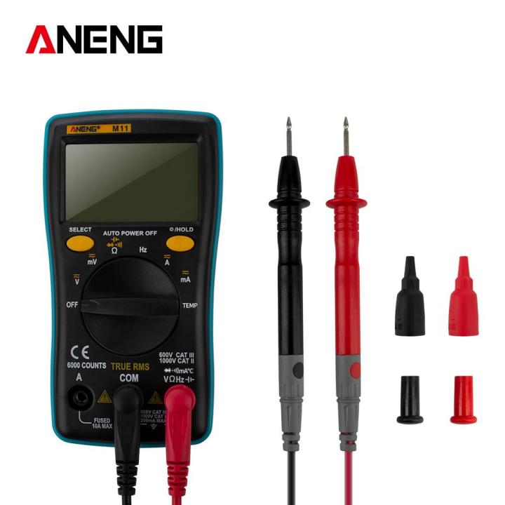 ANENG M11 Auto New Digital Multimeter Backlight 6000 Counts AC/DC ...