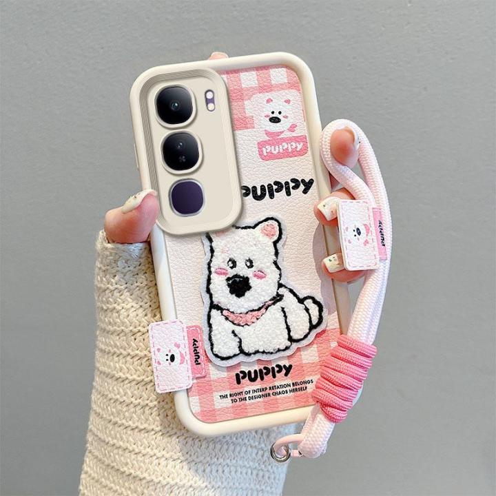 NEW lthmy for VIVO V40 SE Phone Case 3D Cartoon Wool Embroidery Bear ...