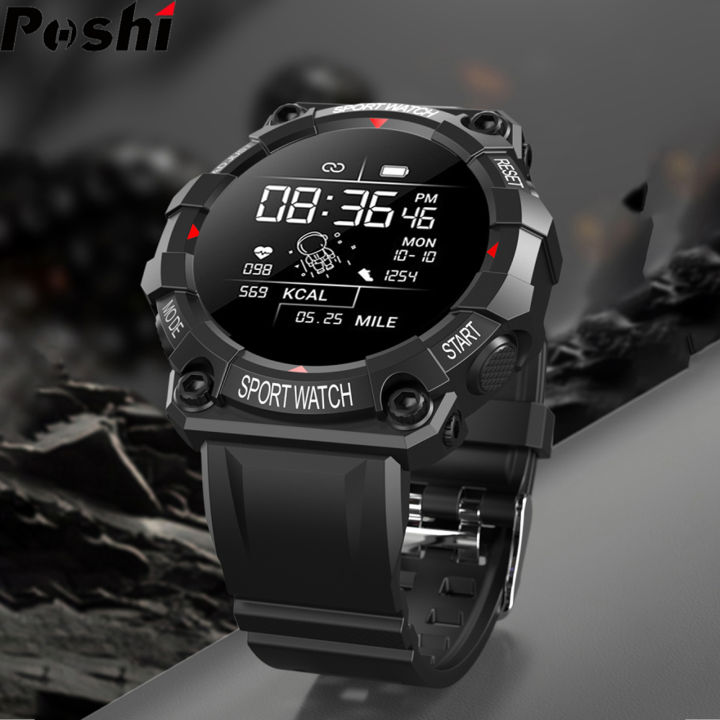 Original POSHI Smart Watch Color Screen IP67 Waterproof Sport Fiess ...