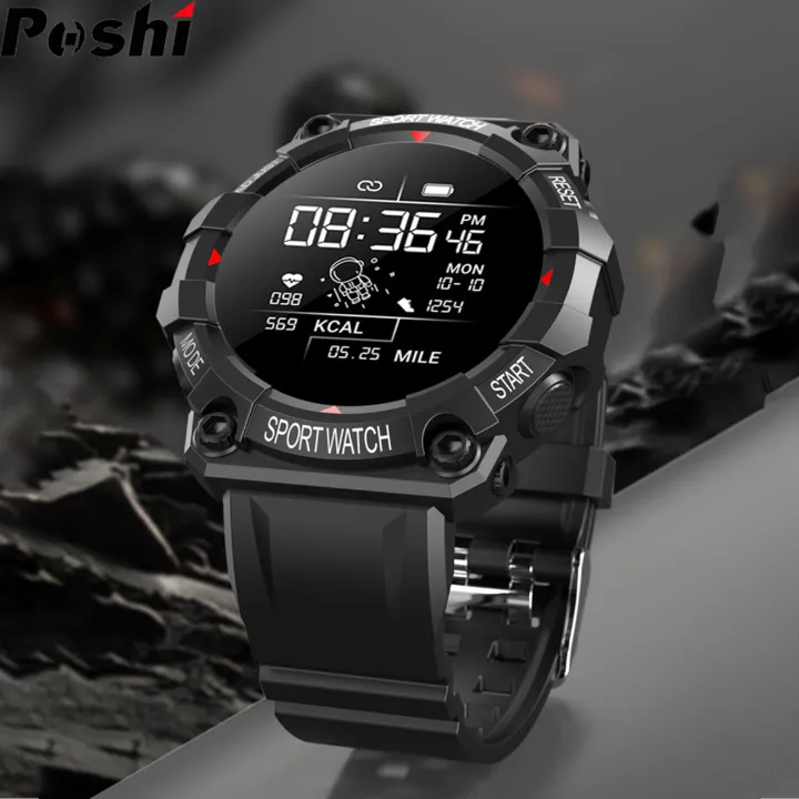 Original POSHI Smart Watch Color Screen IP67 Waterproof Sport Fiess ...