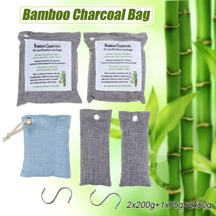 5 Pack HOT SELL New Bamboo Moso Natural Fresh Air Purifying Bags ...
