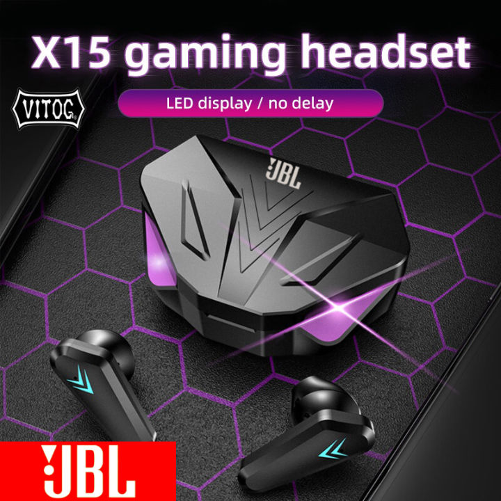 🔥 Original product+free shipping+COD 🔥 JBL Game Headphones X15 TWS True ...