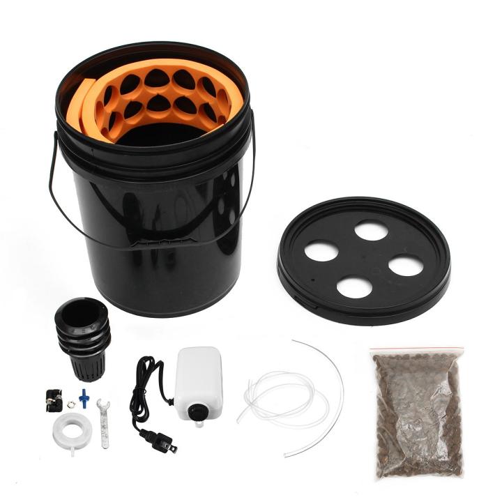 4 PLANT 16L OXYPOT BUBBLER DWC DEEP WATER CULTURE HYDROPONICS GROWING ...
