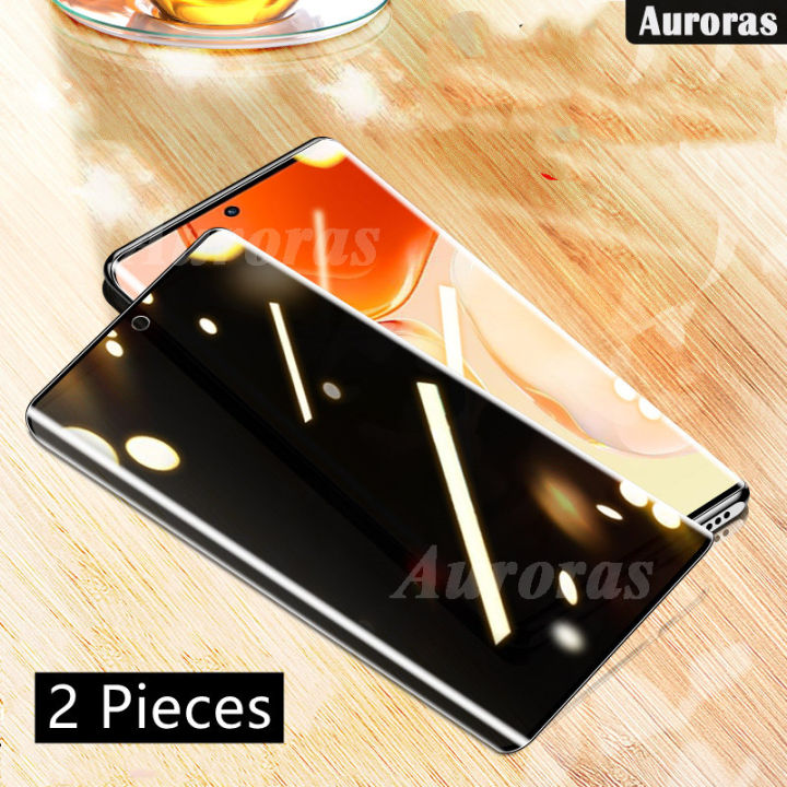 （2 Pieces）Privacy Glass for OPPO Reno 12 F Curved Screen Protector Film ...