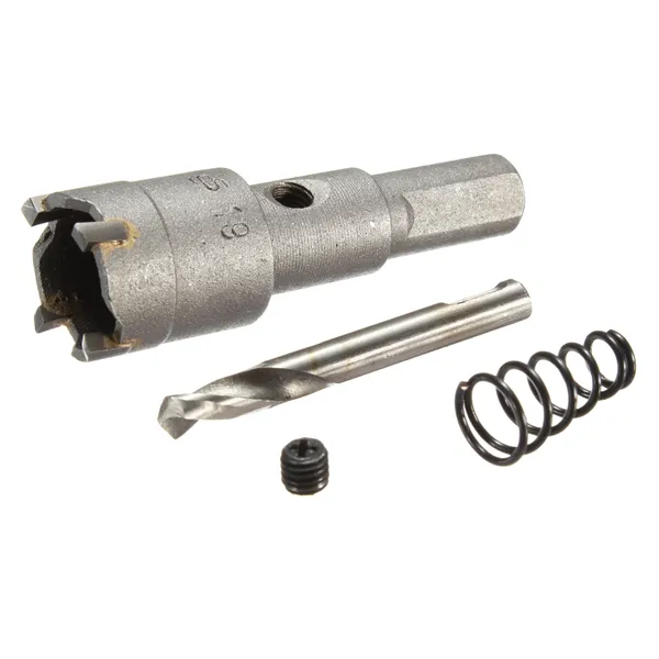 16mm-50mm Carbide Tip chic Tipped Drill Bit Set Metal Wood Alloy Cutter ...