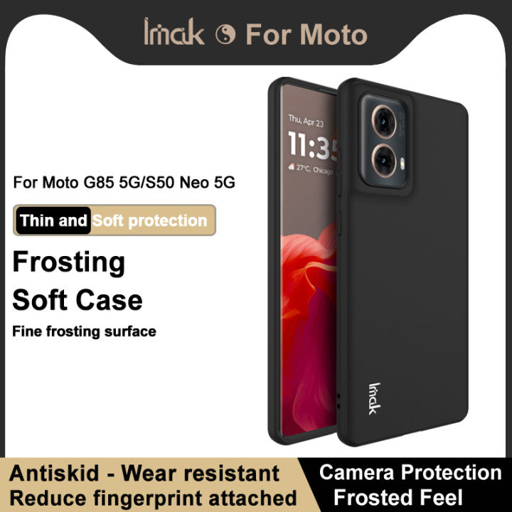 For Motorola Moto G85 5G/Moto S50 NEO 5G Case UC-3 Frosting Soft Camera ...