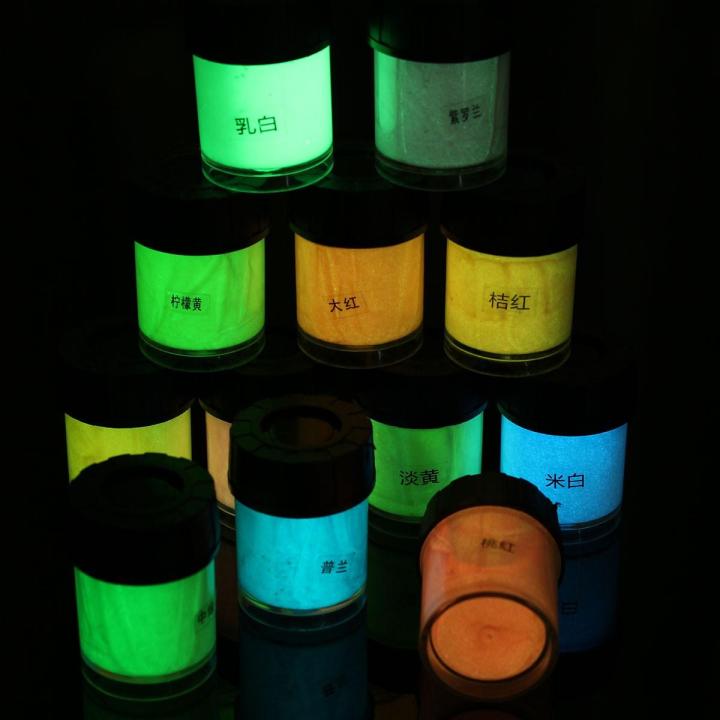 12 Colors Best-selling Glow In The Dark Fluorescent Luminous Body Paint ...