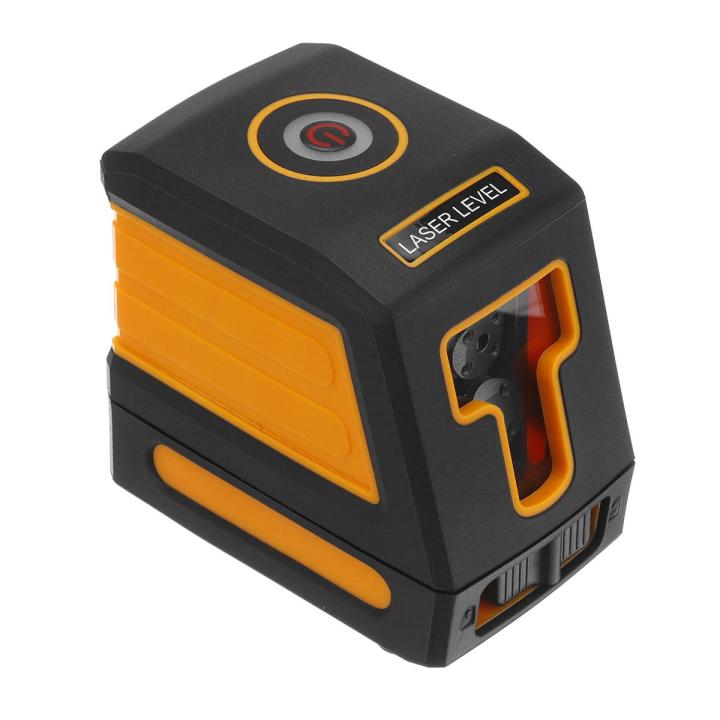 Mini Laser Level Tools DIY Cross 2 Line Red Light Self Leveling Measure ...
