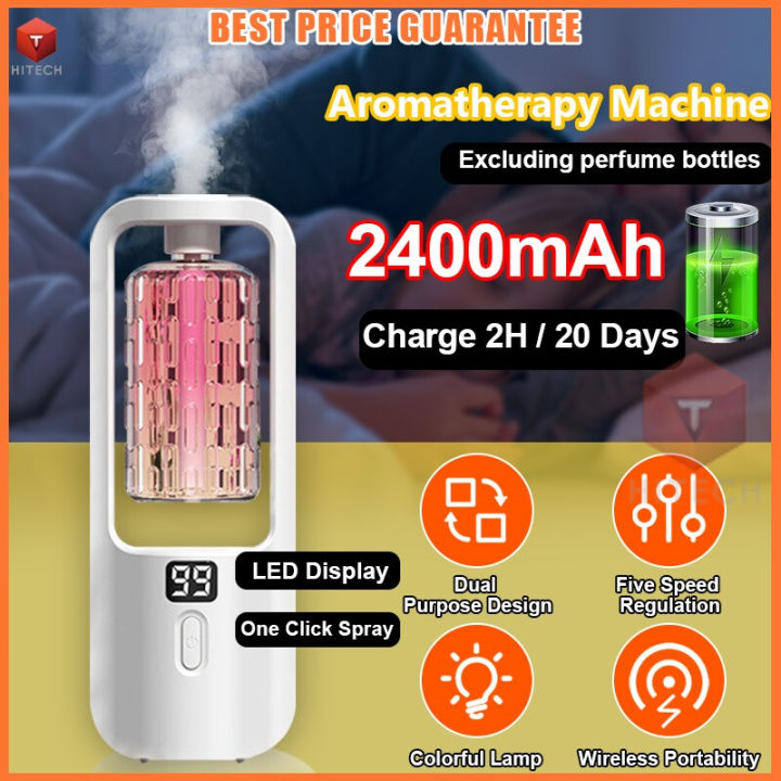 display Rechargeable Fragrance Automatic Aroma Diffuser humidifiers Essential oil Aromatherapy ...