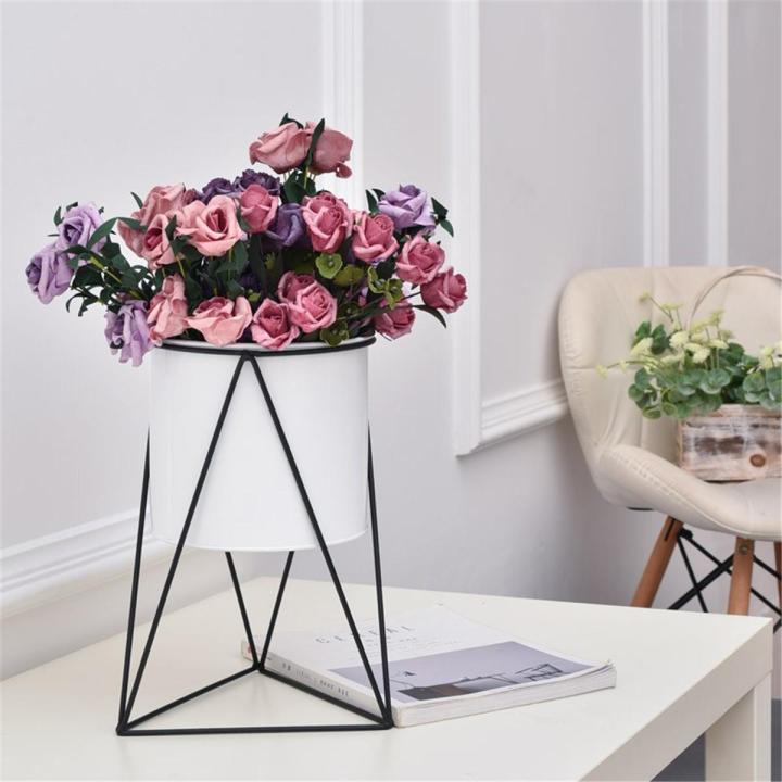Geometric Metal HOT SELL Flower Pot Stand Chic Indoor Garden Plant ...
