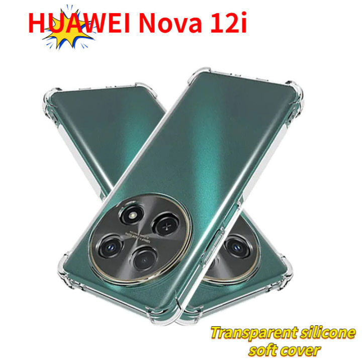 lthmy for Huawei Nova 12i Clear Silicone Soft Case TPU Transparent ...