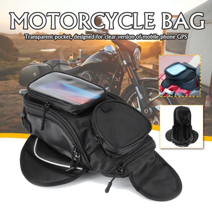Magnetic Motorcycle Best Motorbike Oil Tank Bag Waterproof Saddlebag ...