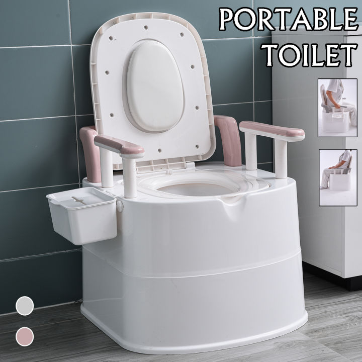 Portable Removable Toilet Old Elderly Pregnant Woman Patient Disabled ...