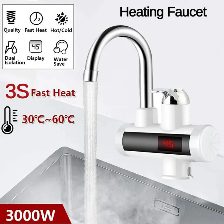 Kitchen Tap HOT SELL New Head Digital Display Electric Faucet Instant ...