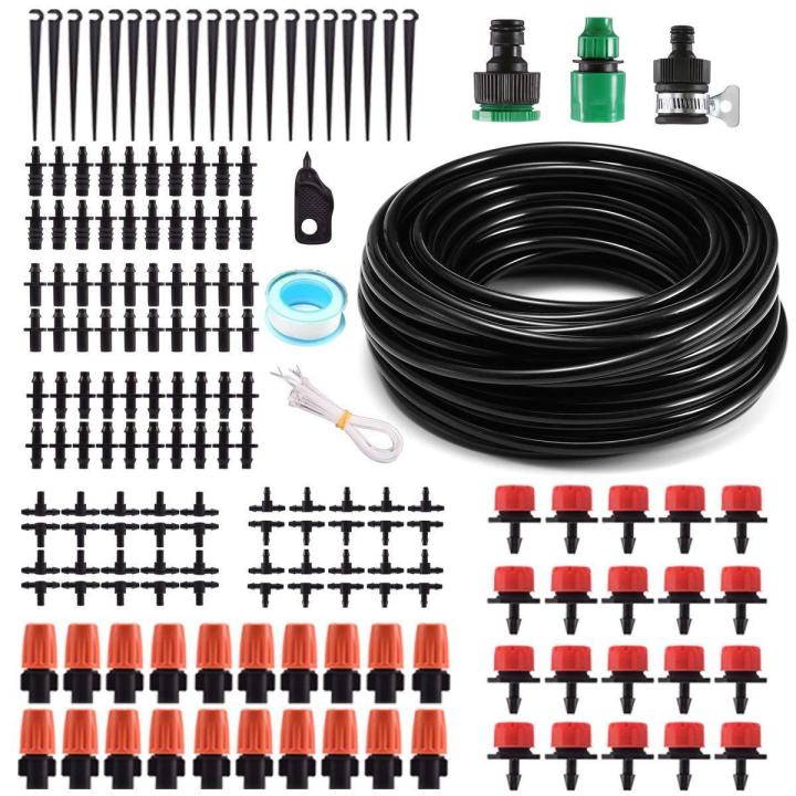 OUTERDO Drip Irrigation Kits, 50ft/15m Plant Watering Kit with ...