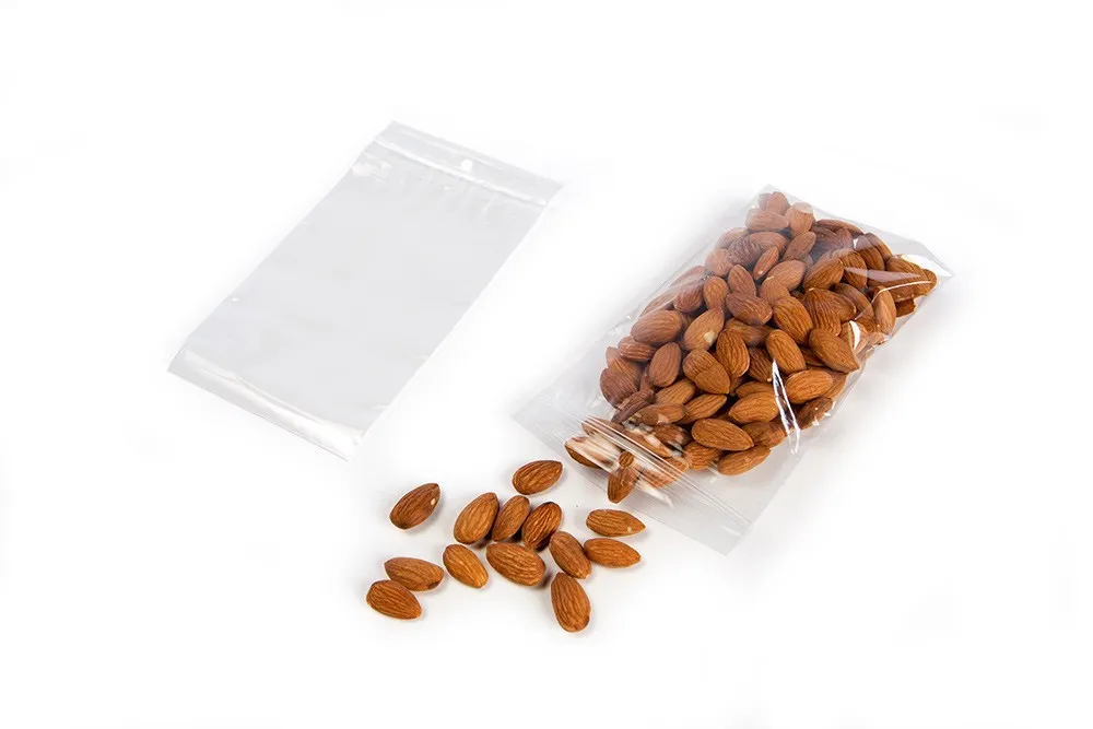 5” x 6” Zip Lock Plastic Packet - 100 Pcs pack