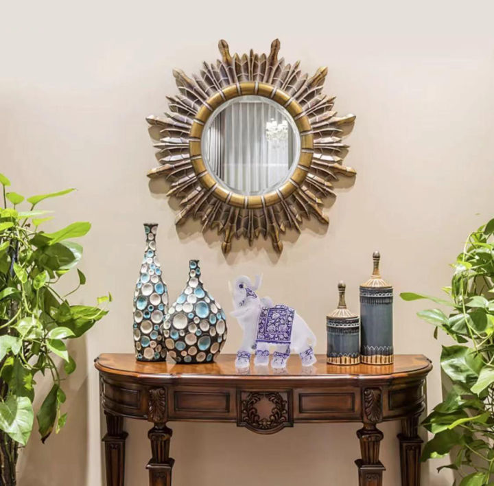 Lucky Feng Shui Blue and white porcelain Elephant Statue Sculpture ...