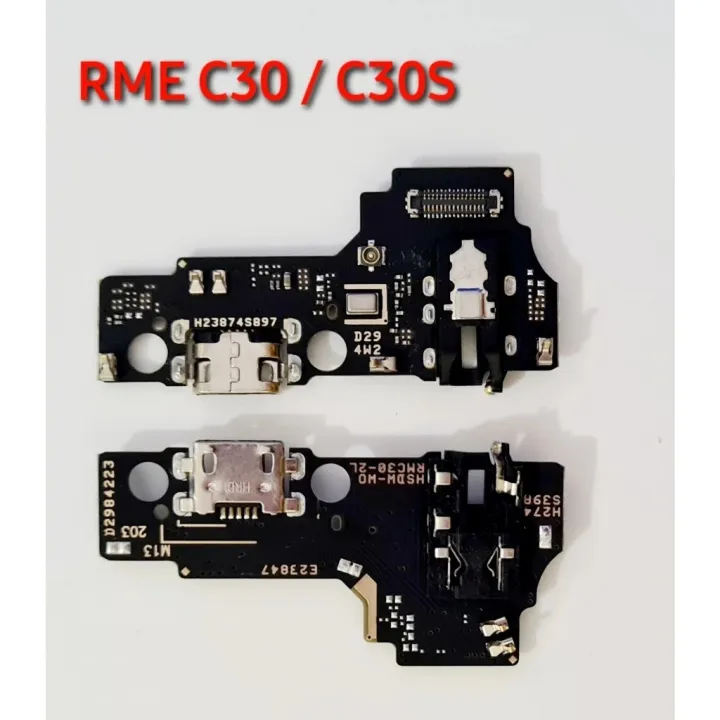 For Realme C30 C30s Power Volume Flex Button Switch USB Charging Port ...