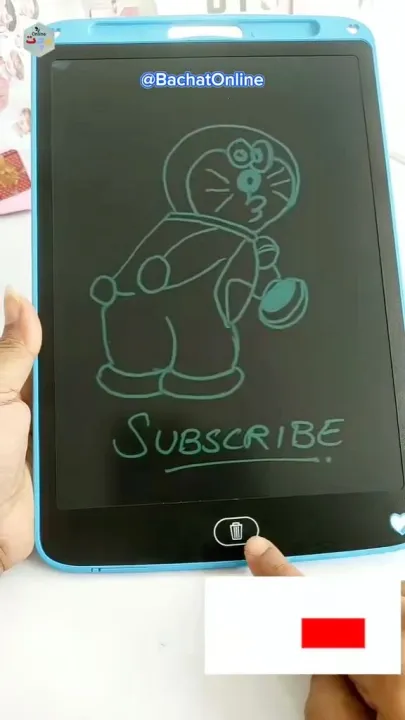 LCD Writing Tablet Electronic Slate Erasable Writing Board Learning ...