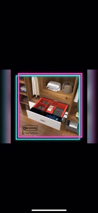 Digital electronic safe locker drawer box | Daraz.pk