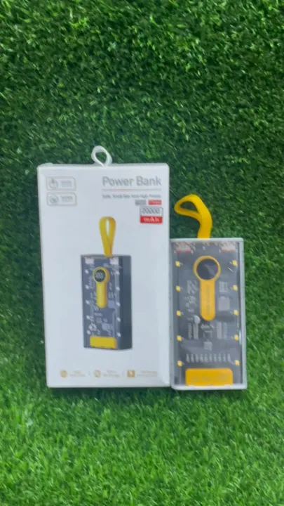 "22.5W/PD20W Transparent Power Bank 10000mAh/20000mAh Two-Way Fast ...