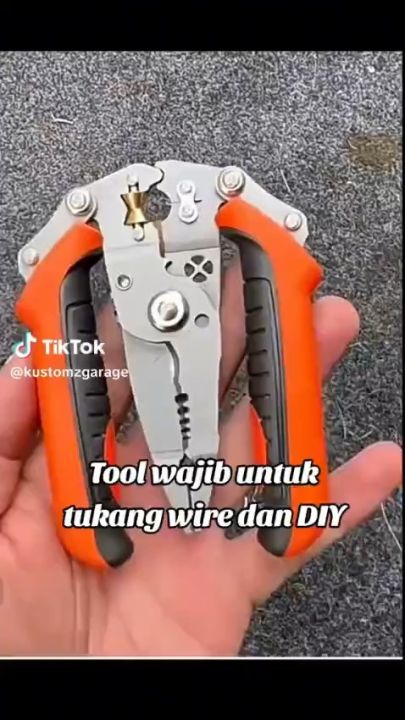 Foldable wire stripper, pulley design multi-function electrician wire ...