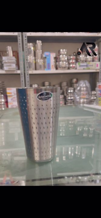 Imported Stainless Steel Jumbo Lassi Glass - 550 ml Premium Quality ...
