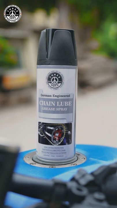 THREE GUYS Multi-Purpose Chain Lube Grease Spray 450ml – High ...