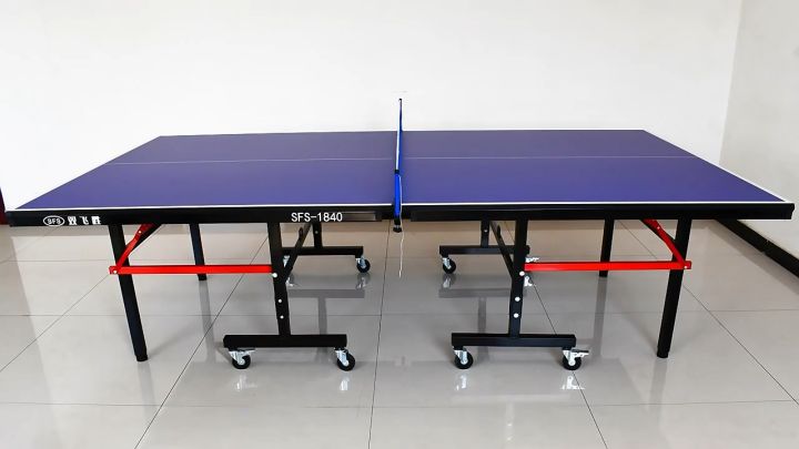 Table Tennis TT Table Standard Size Indoor Ping Pong Table Foldable ...