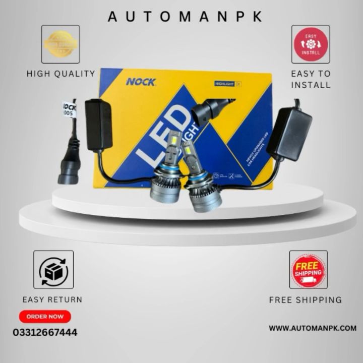 Nock 150W car LED 9005 Grip: Upgrade Your Lighting | Daraz.pk