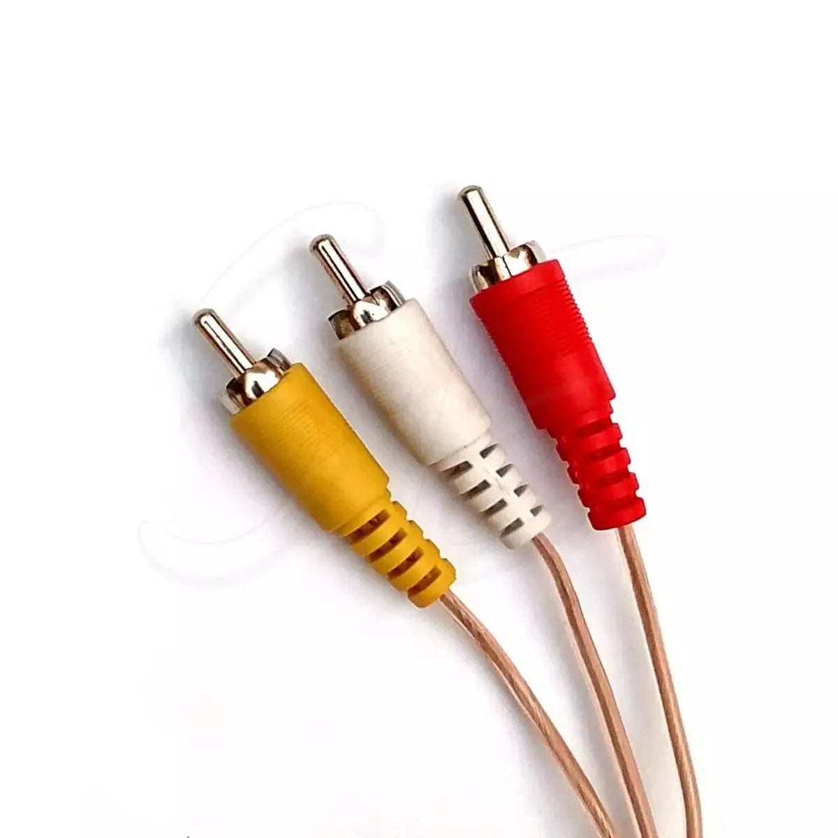 RCA To RCA Two Male Audio Video AV Cable 3+3 1.5meter / 3meter / 5meter ...