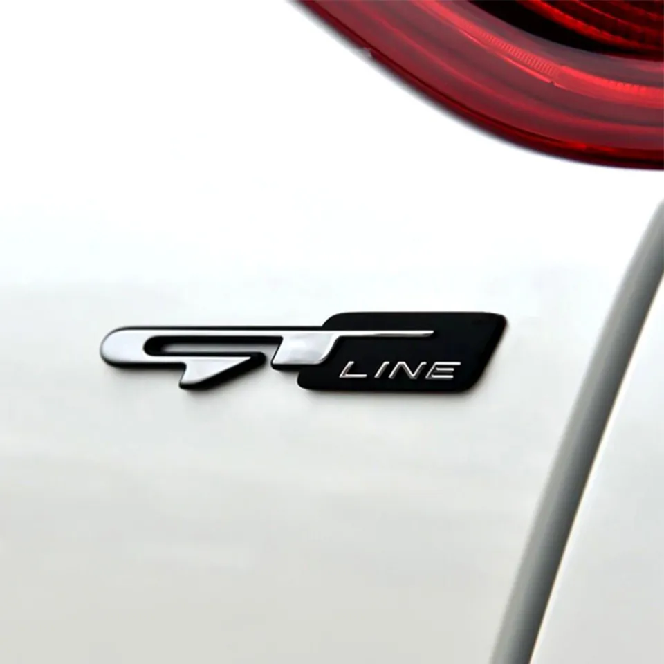 Car Emblem GT Emblem Badge Sticker - Replacement Car Logo For Kia ...