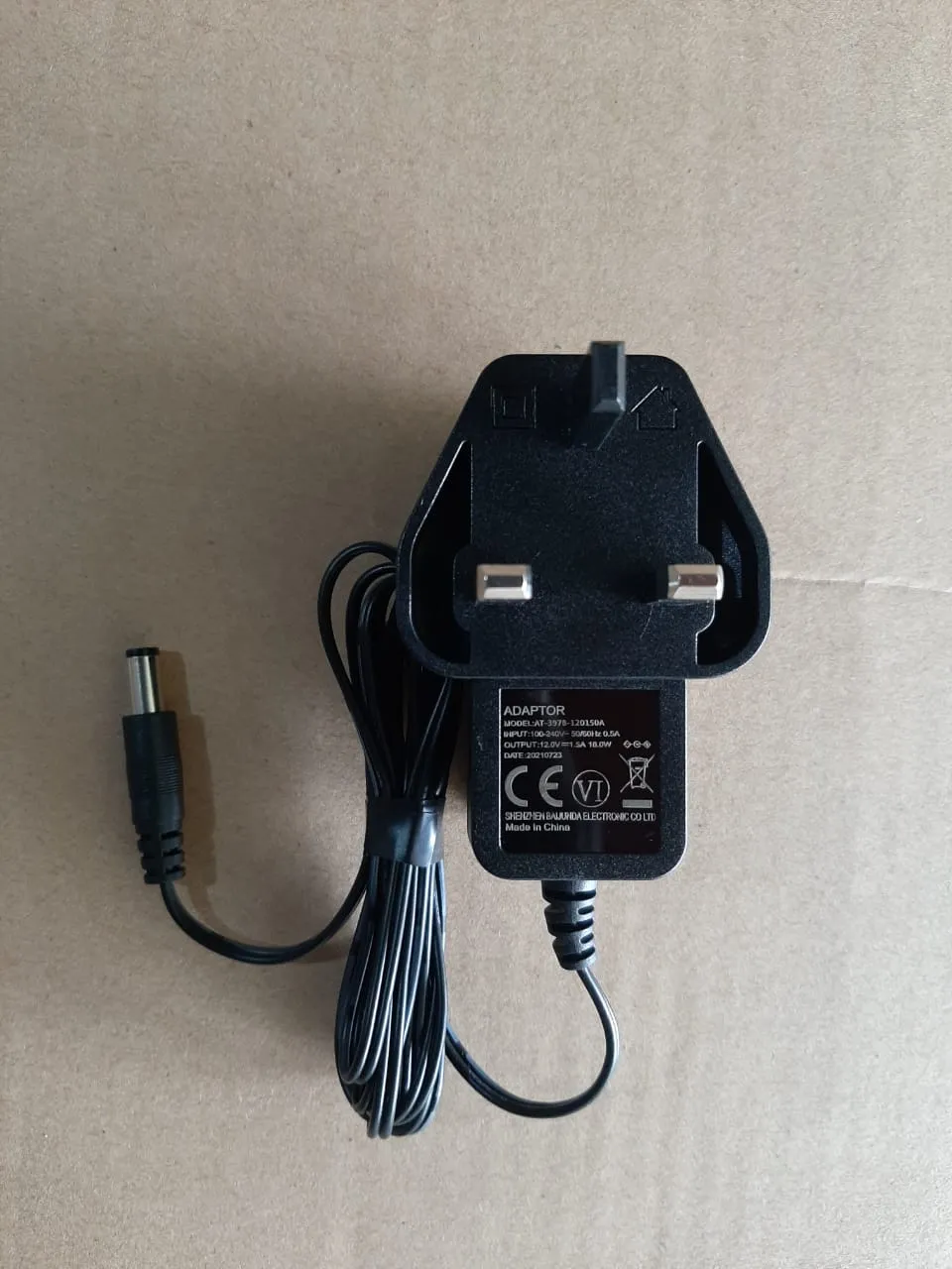 12V 2A Power Supply AC Adapter, AC 100-240V to DC 12 Volt Transformers ...