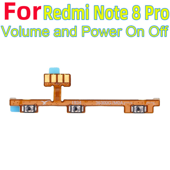 Power ON OFF Mute Switch Control Key Volume Button Flex Cable for ...